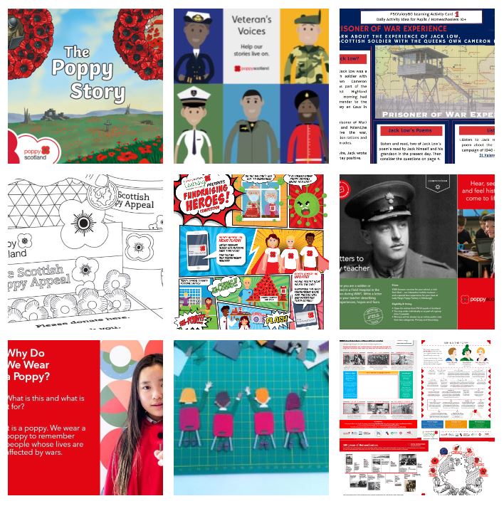 The Classroom | Learning resources | Poppyscotland